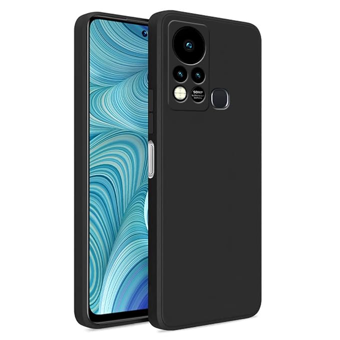 Infinix Hot 11s Silicone Soft Gel Rubber Slim Liquid Cover Shockproof ...