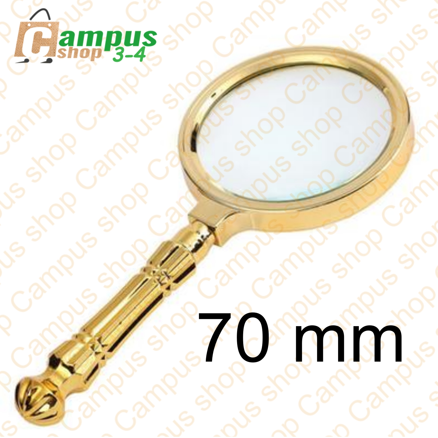 Golden magnifying glass 90mm,80mm,70mm,60mm | Daraz.com.bd