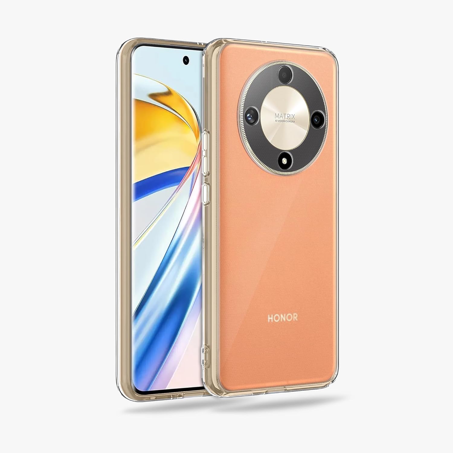 Honor X50 5G Transparent Soft & Flexible TPU Mobile Back Cover
