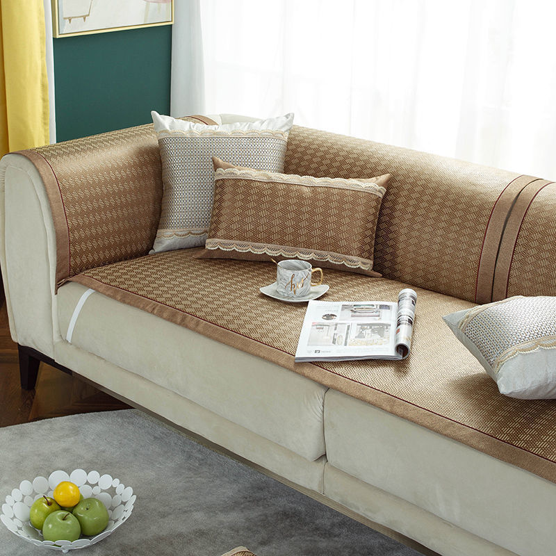 New Sofa Cushion Cooling Mat for Summer Summer Mat Rattan Ice Silk ...
