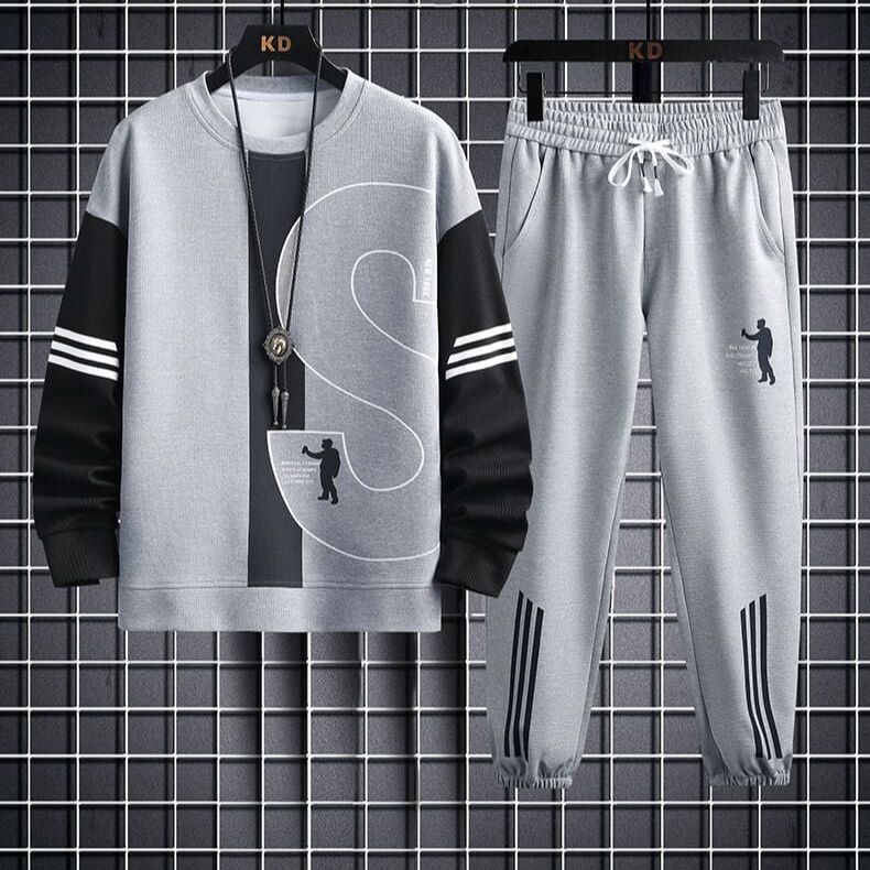 New Cotton Full Sleeve Trouser Pant Combo (Set) For Men