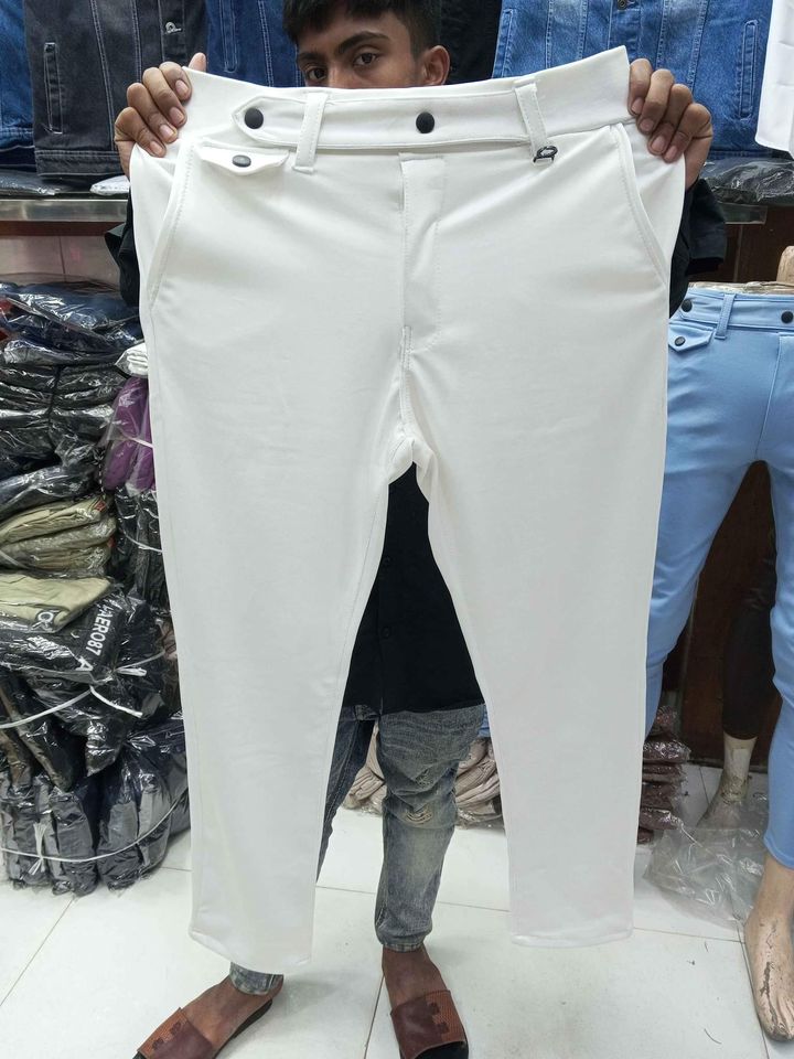 Men's Narrow Formal Official Gabardine Pant | Daraz.com.bd