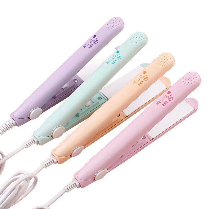 Mini Flat Iron 0.7 Inch Ceramic Mini Hair Straightener - Small Flat ...