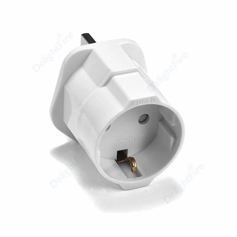 Universal Copper Korea Germany Russia EU To UK Power Adapter European ...