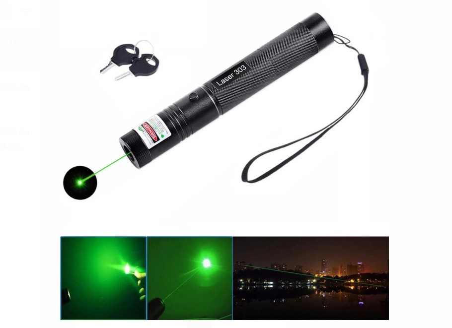 Military Powerful Laser Pointer Lazer Pen Burn Beam Light