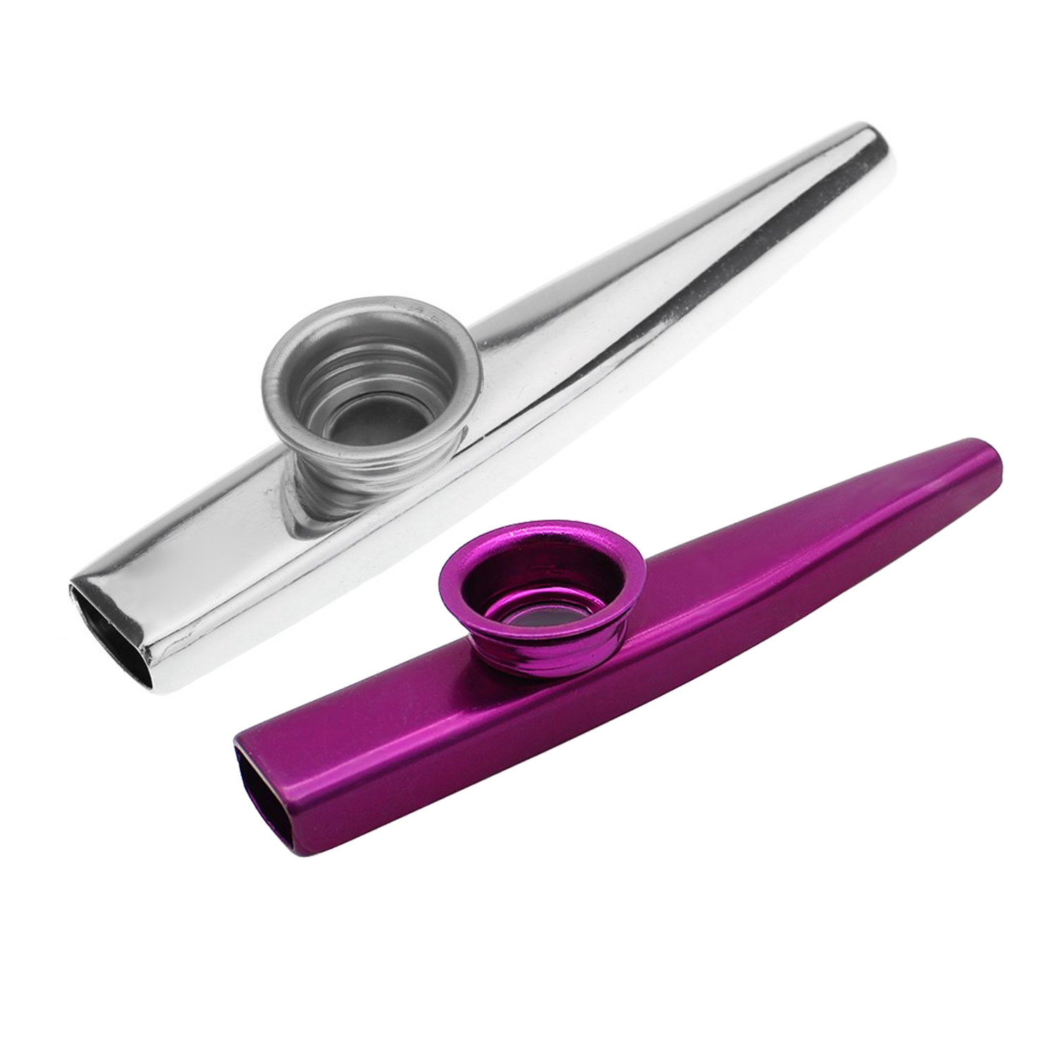 Harmony Kazoo Aluminum Alloy Metal With 5 Pcs Gifts Flute Diaphragm For ...