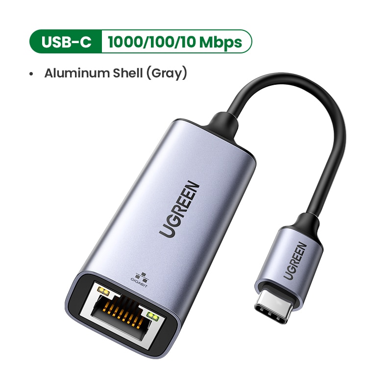 UGREEN USB Ethernet Adapter USB 3.0 Network Card to USB RJ45 Lan for PC ...