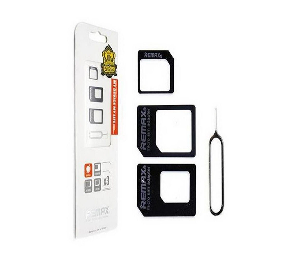 3-in-1 SIM Adapter Kit (Nano/Micro/Standard) | Daraz.com.bd