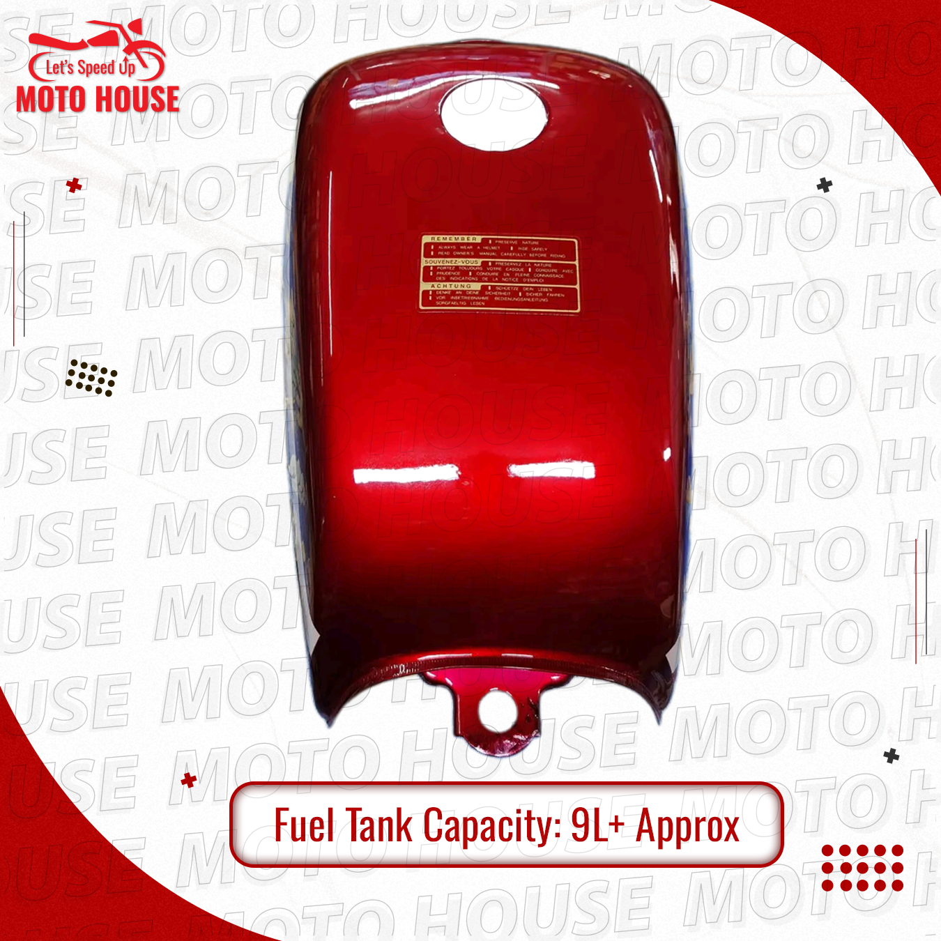 Motorcycle Fuel Tank for DAYANG 80 Bike Good Quality Petrol Tank