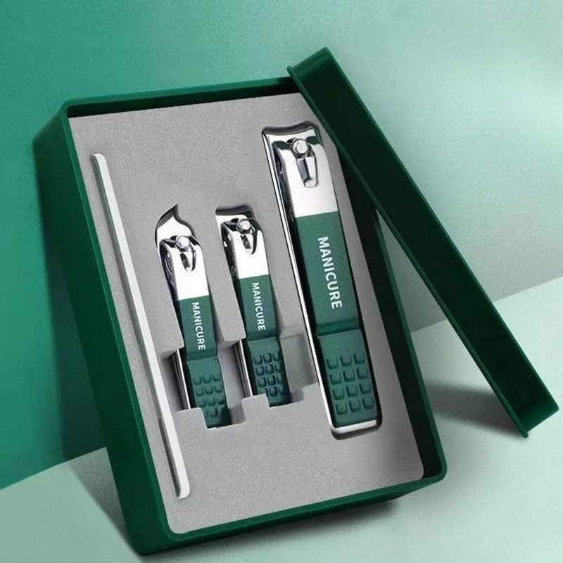 4Pcs Stainless Steel Nail Clippers Set Germany nail clipper set a full ...