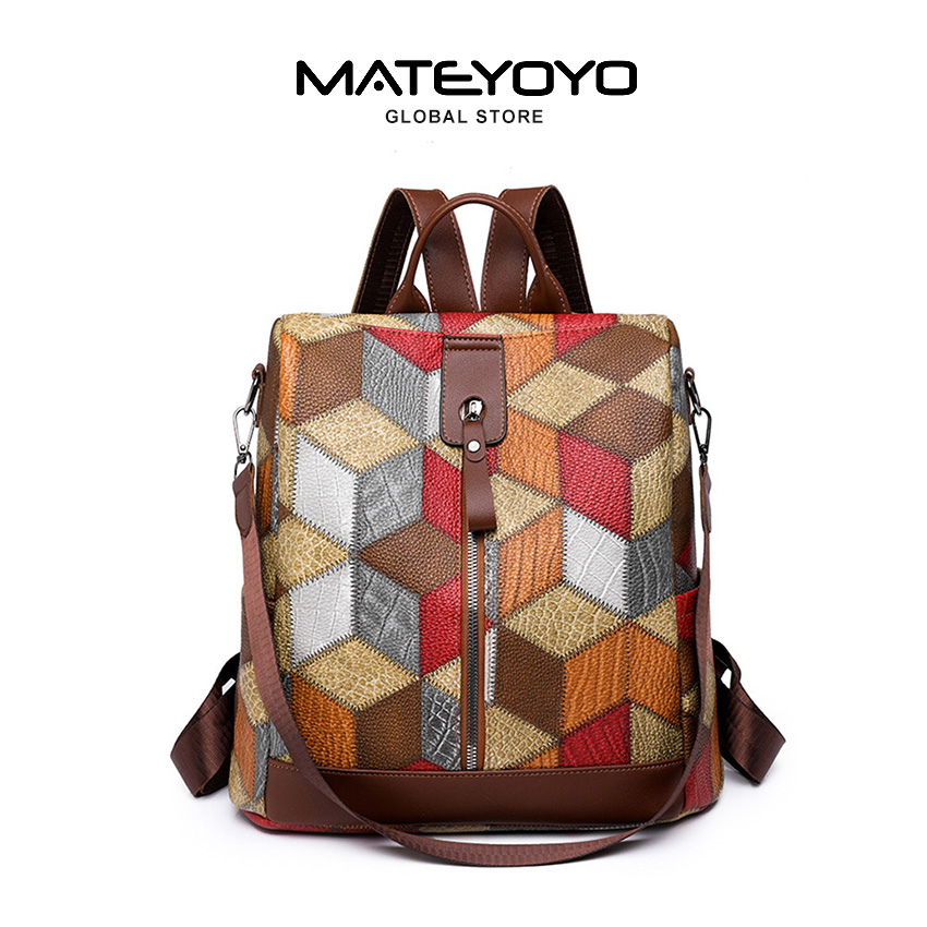 MATEYOYO Women Backpack Bohemia Backpacks Travel Shoulder Bag ...