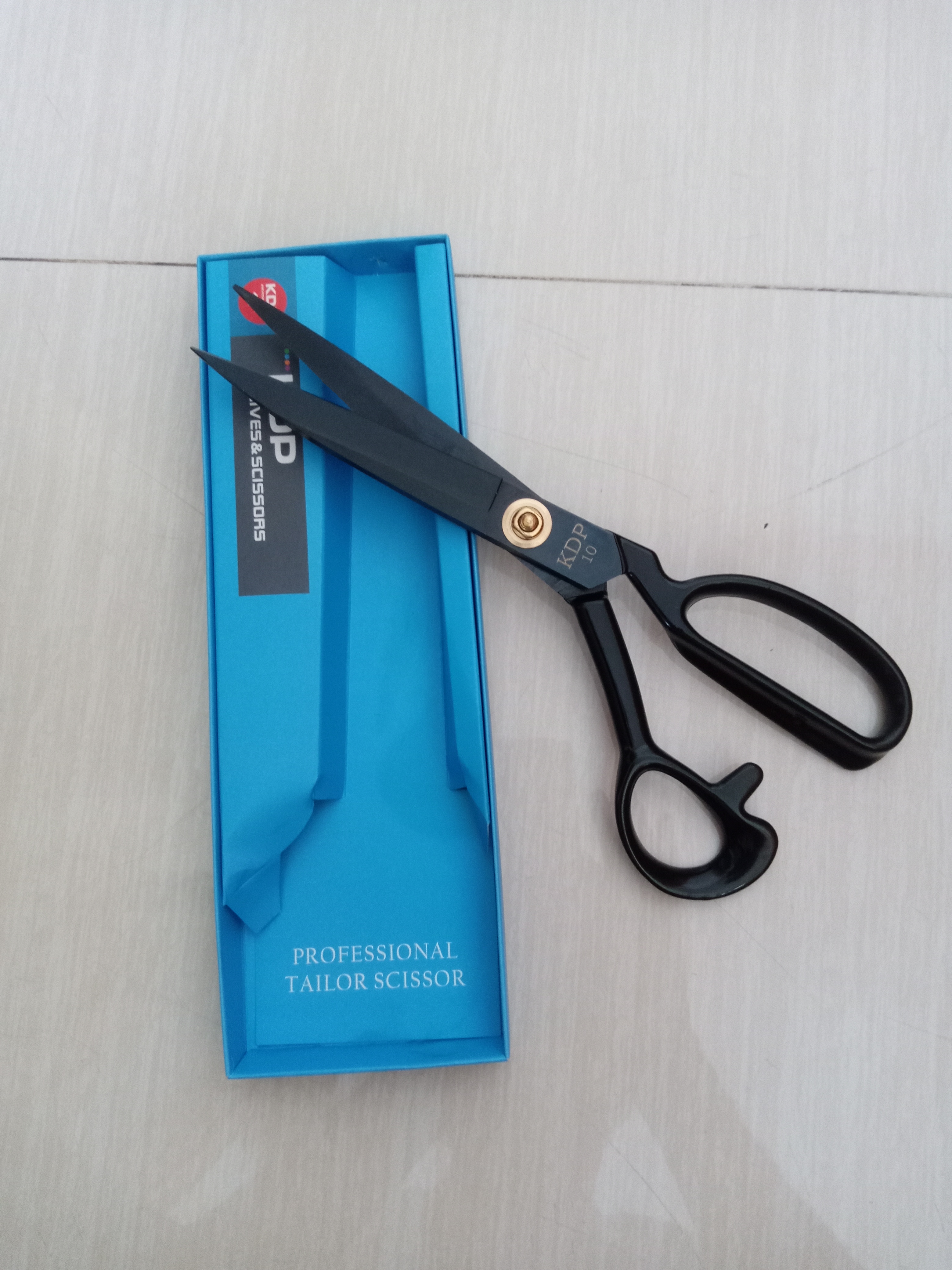 10 inch KDP Professional Tailoring Scissors. High Carbon Steel Tailor ...