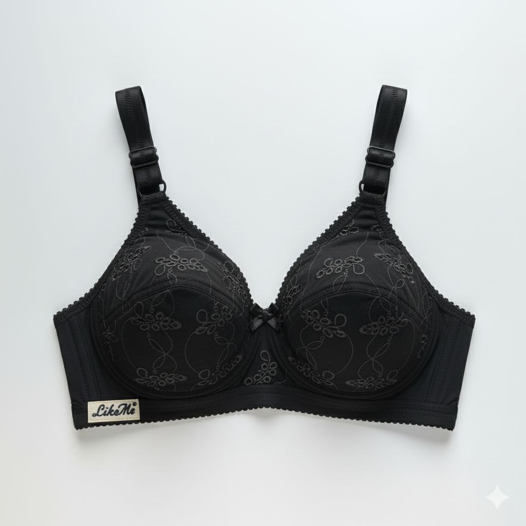 3 Pcs Likeme Bra Combo Pack | Soft & Stretchable Cotton Bra ...