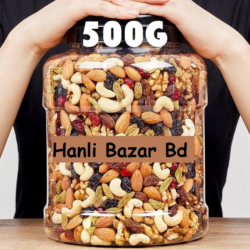 Daily Nuts Mixed Nuts Mix Nuts Dry Fruit 500G - খেজুর | Daraz.com.bd