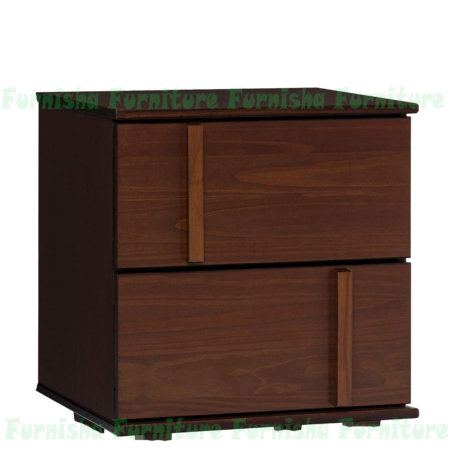 Modern Home Bedside Table, Walker Edison Sprague Contemporary Detailed Drawer Solid Wood ...