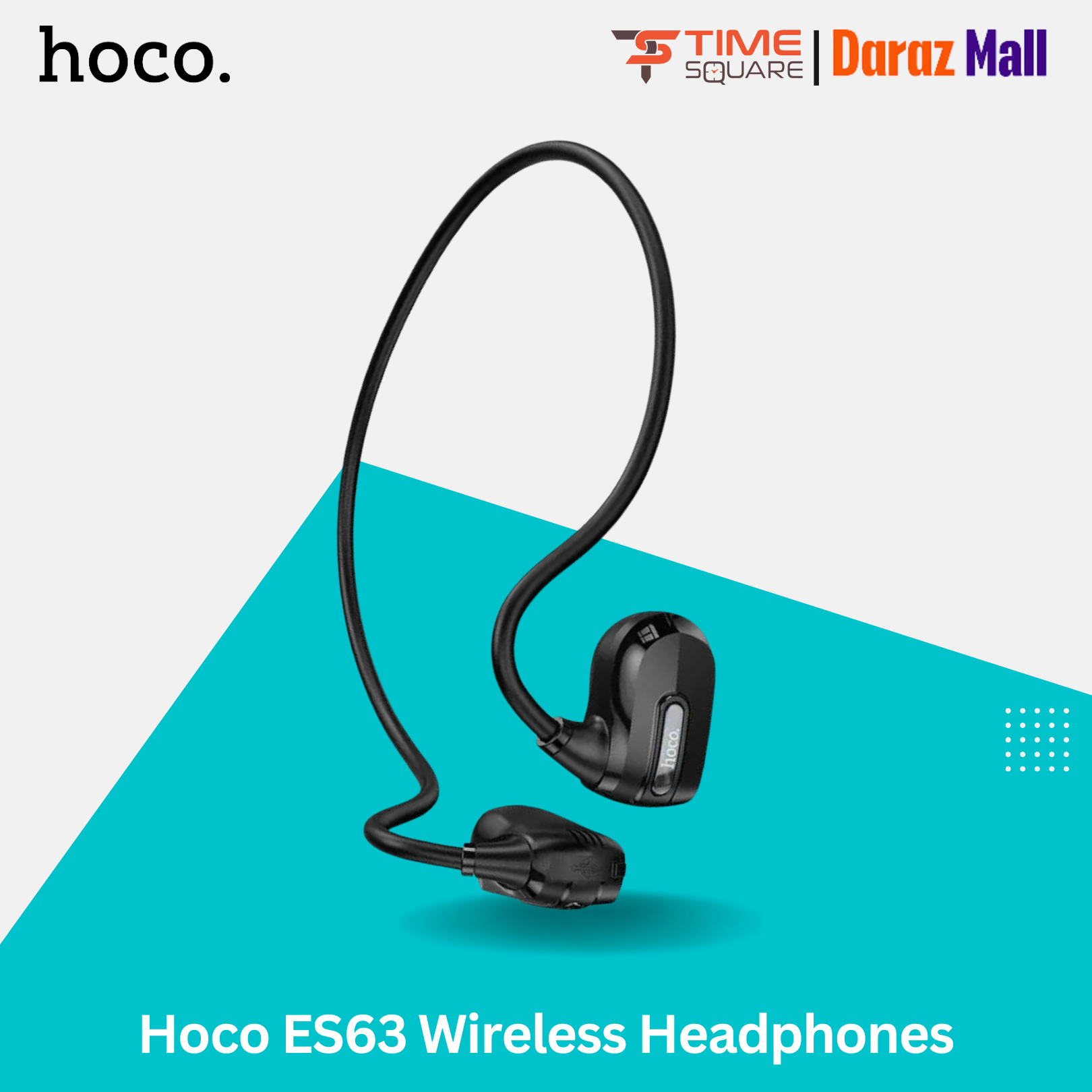 Hoco ES63 Air Conduction Wireless Headphones---Time Square | Daraz.com.bd