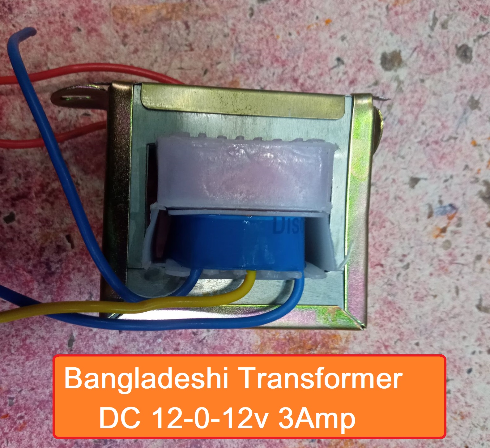 BANGLADESHI 12V 3A Transformer 12-0-12V 3Amp Input AC 220V 50Hz Output ...