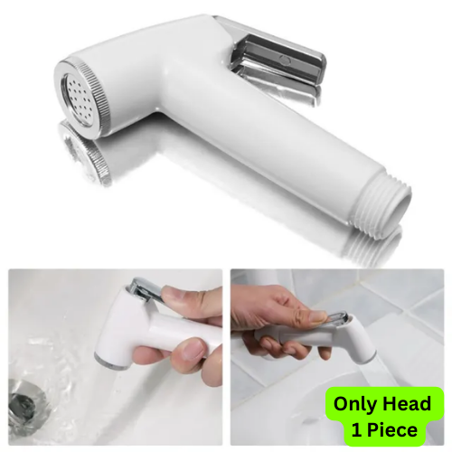 Toilet Bidet Commode Push Shower Head White Raya Head | Daraz.com.bd