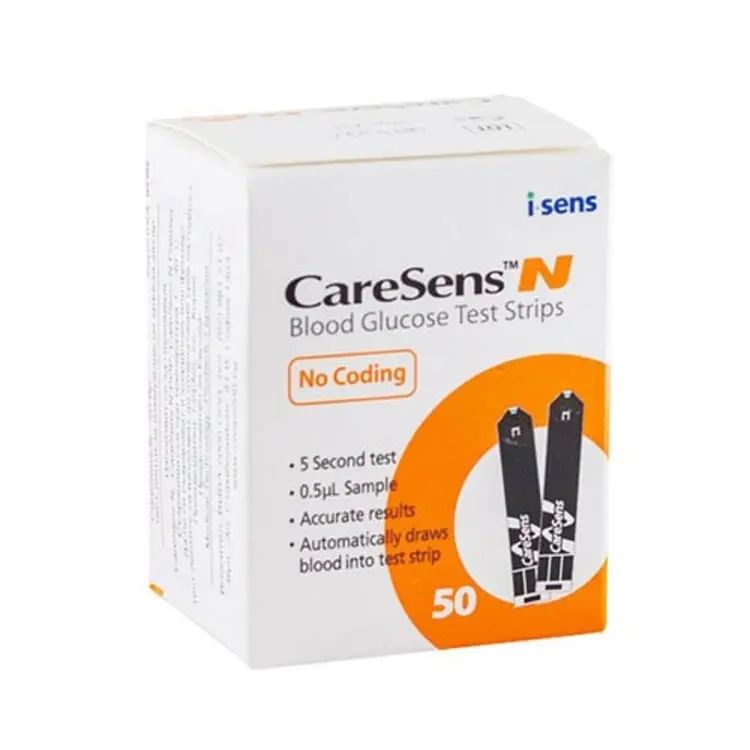 CareSens N 50pc Test Strips for CareSens-N Blood Glucose Meter | Daraz ...