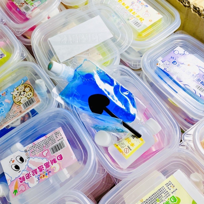 Slime DIY Kit with Box Complete Slime Kit with Box Container Kawaii DIY ...