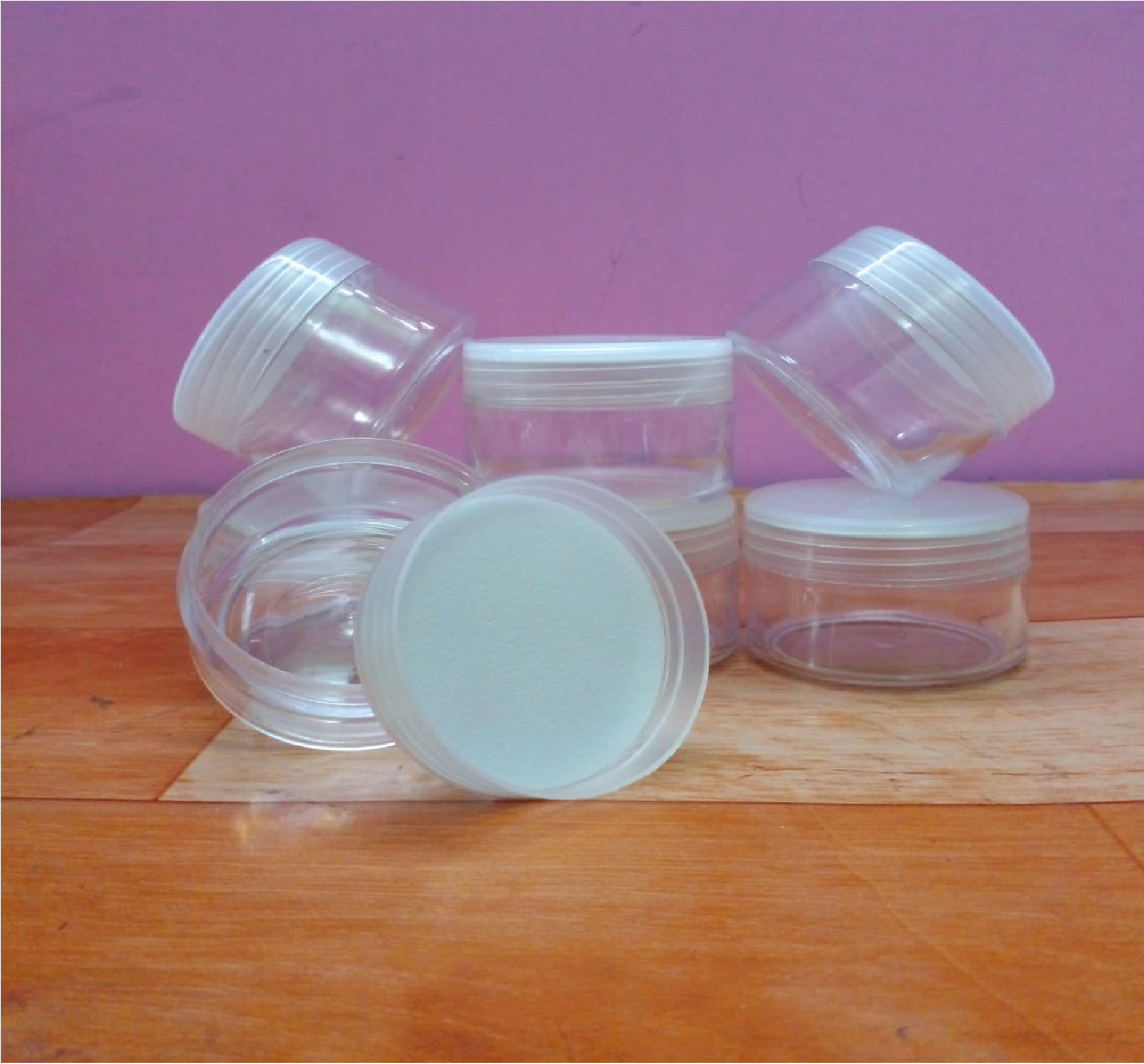 Majhari Cristal 50ML Empty Cream Jar Container Combo 24 Piece in one ...