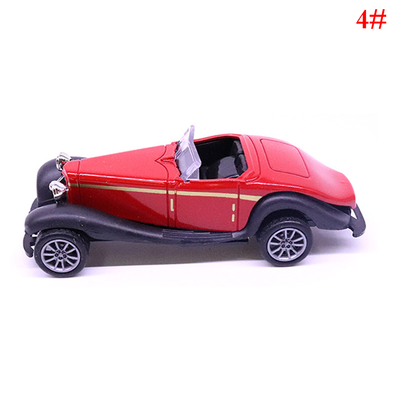 1:43 Alloy Vintage Diecast Model Classic Pull Back Car Model Miniature ...