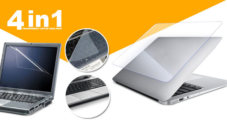 4 in 1/ 15.6 inchi laptop skin pack,.. (15.6 inchi laptop skin ...