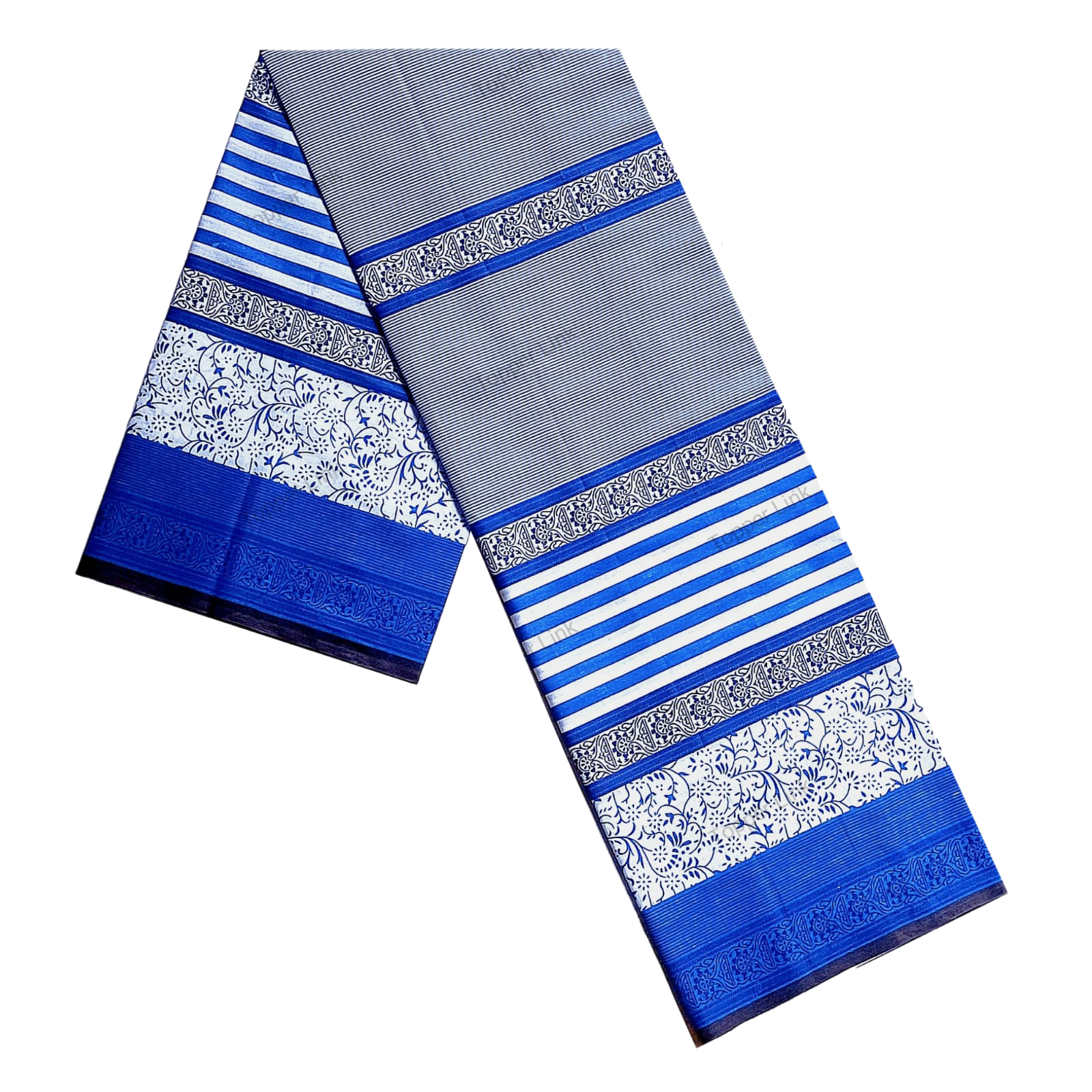 Amanat Shah Khadi Suti Printed Lungi (Blue Color) - A Lungi for Men ...