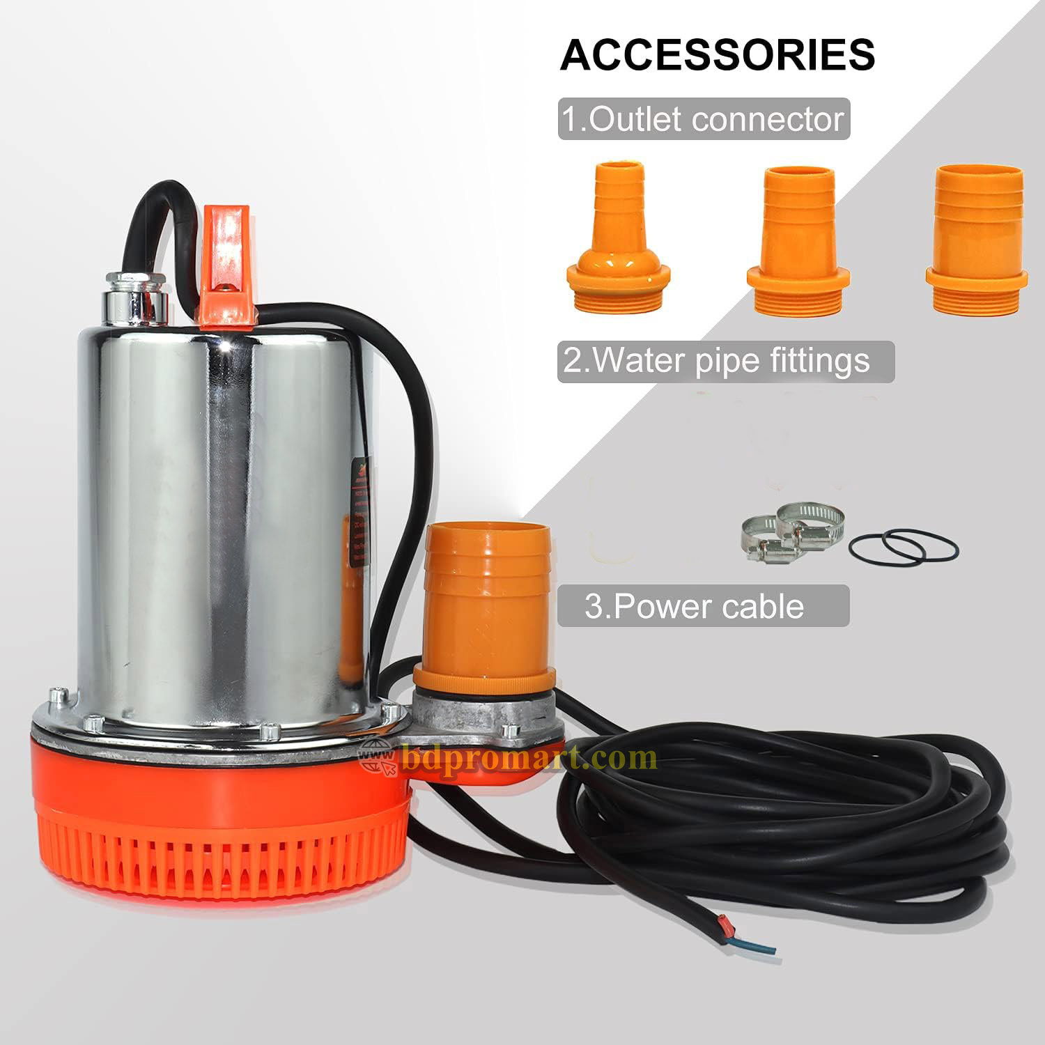 DC12V Submersible Water Pump 2 inch Output - 2 inch Delivery Solar submersible Pumps 160w/180w ...
