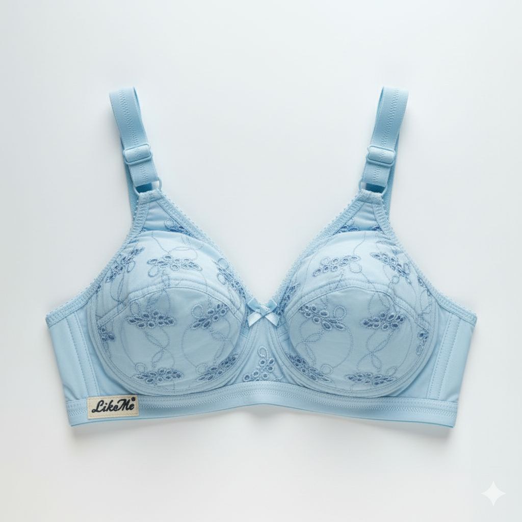 3 Pcs Likeme Bra Combo Pack | Soft & Stretchable Cotton Bra ...