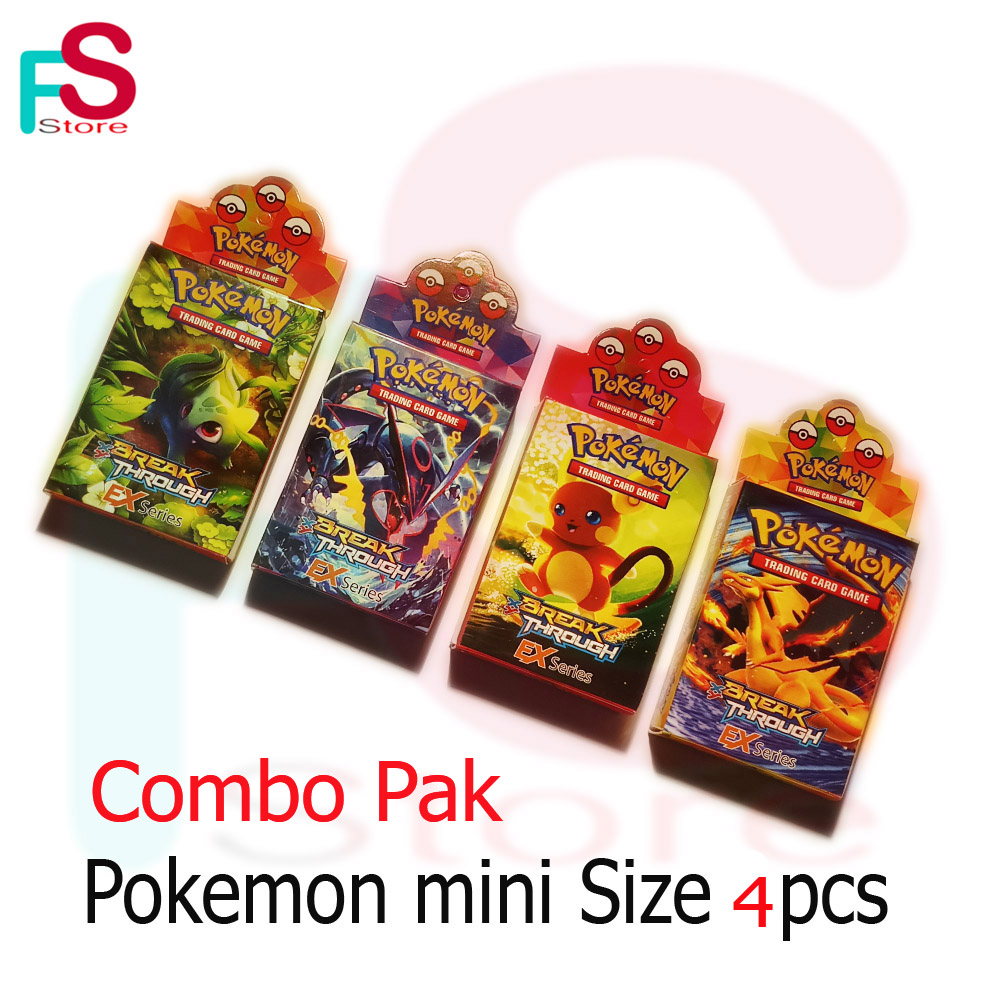 Pokemon Small size Trading Card Game Cards For Kids Gift | Daraz.com.bd