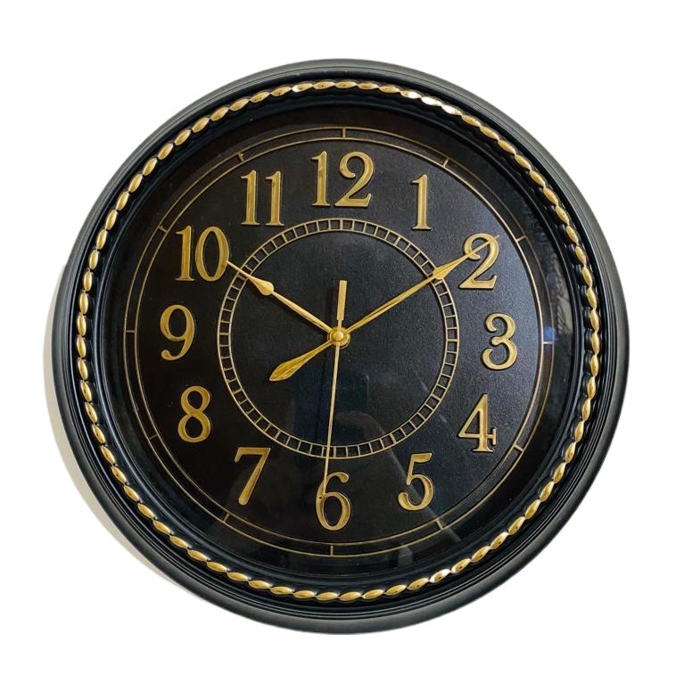 30 CM Traditional Wall Clock Round Shape Vintage Roman Numeral Digit ...
