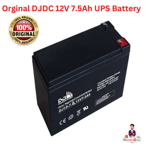 DJDC 12v 7.5Ah Sealed Lead Acid Battery / DONG JIN GROUP Battery For ...
