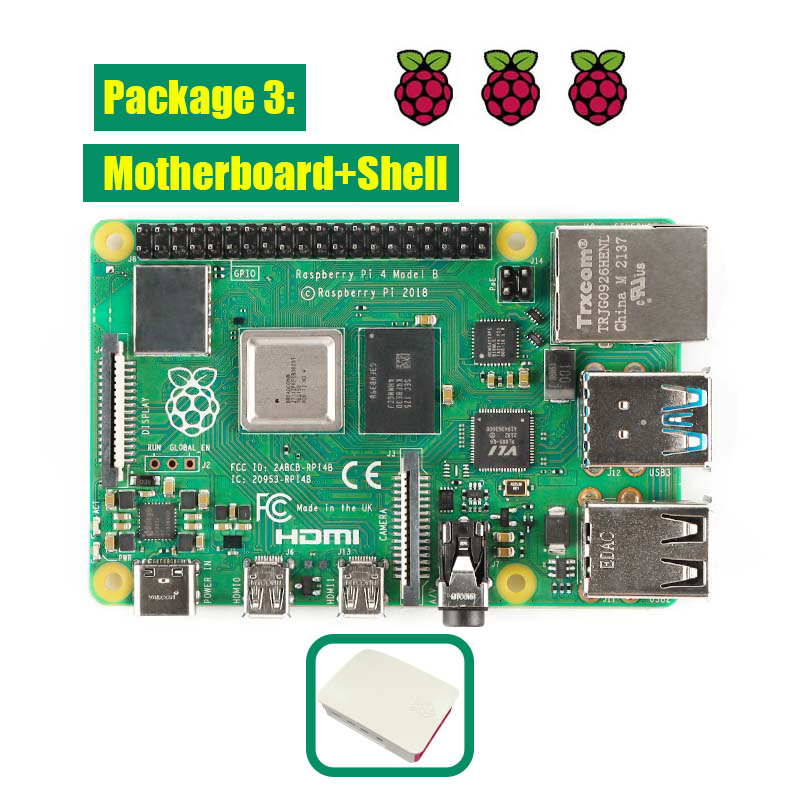Raspberry Pi 4 Model B(4GB) Raspberry PI 4 generation Python ...