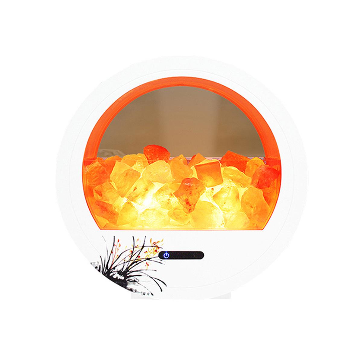 Himalayan Salt lamp with Bluetooth Speaker & Dimmer Switch Bedside ...