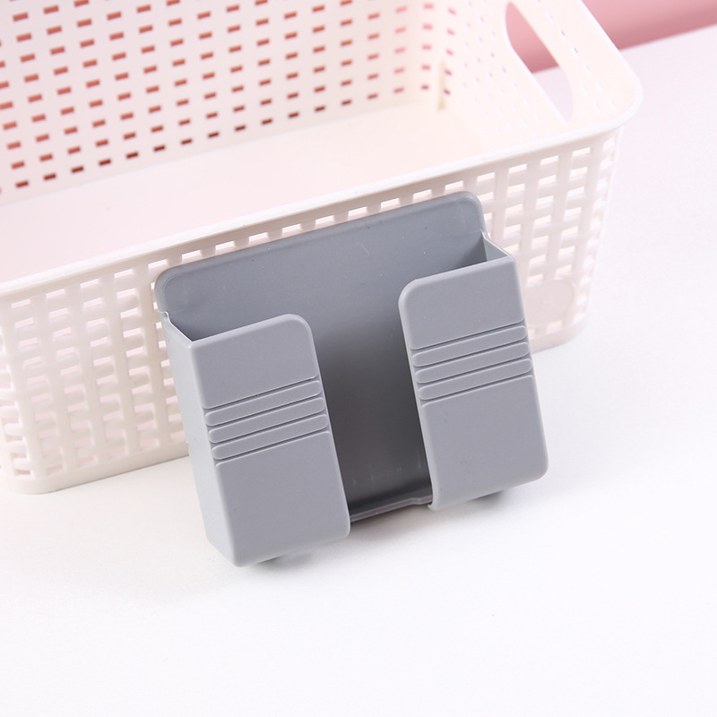 Wall Mobile Phone Holder Plug Phone Charging Stand Remote Control ...