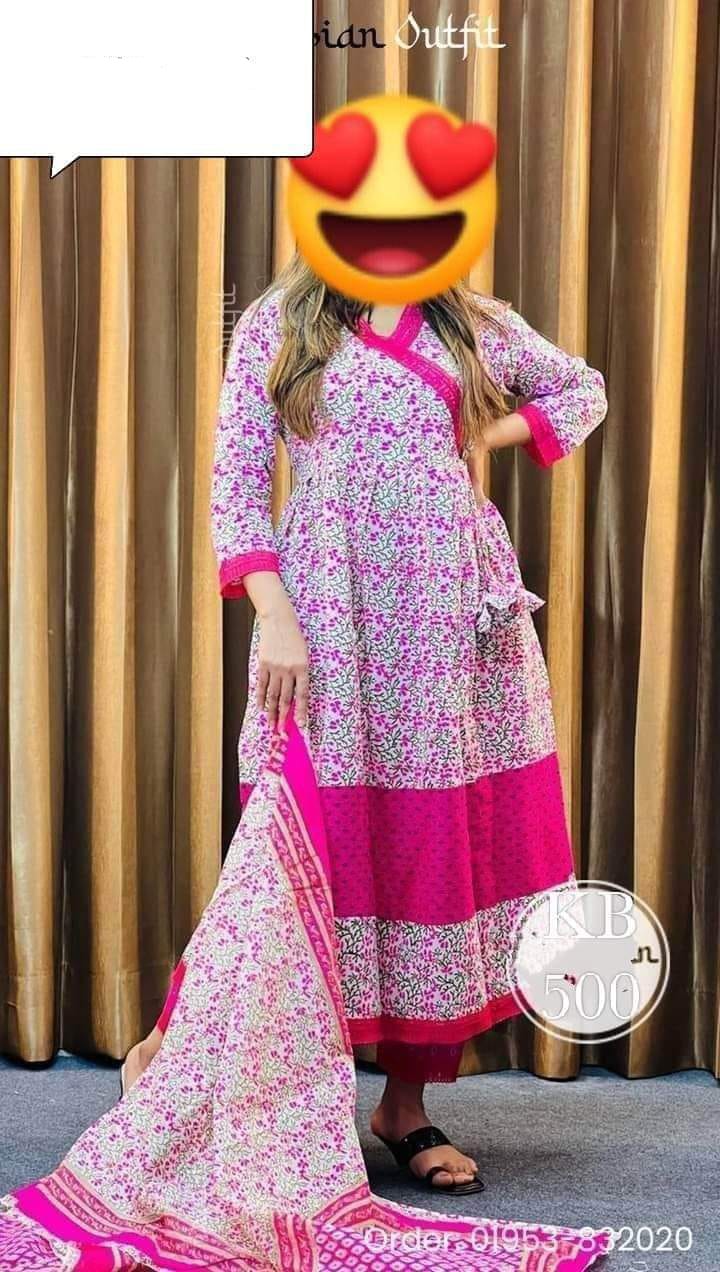 Exclusive Design Stitched Three-Piece Gown Collection for Women | Daraz ...