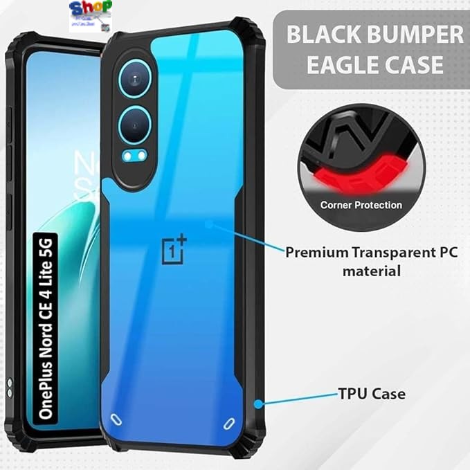 For One Plus Nord CE4 lite 5G Case Airbags Shockproof Shell Camera ...
