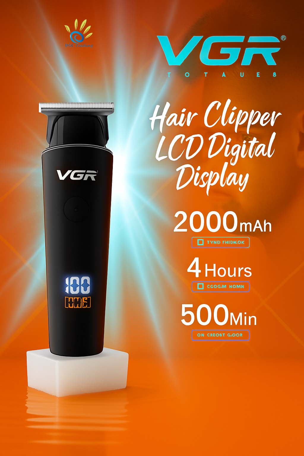 The VGR 937 Beard Trimmer and Hair Clipper is a cordless grooming tool ...