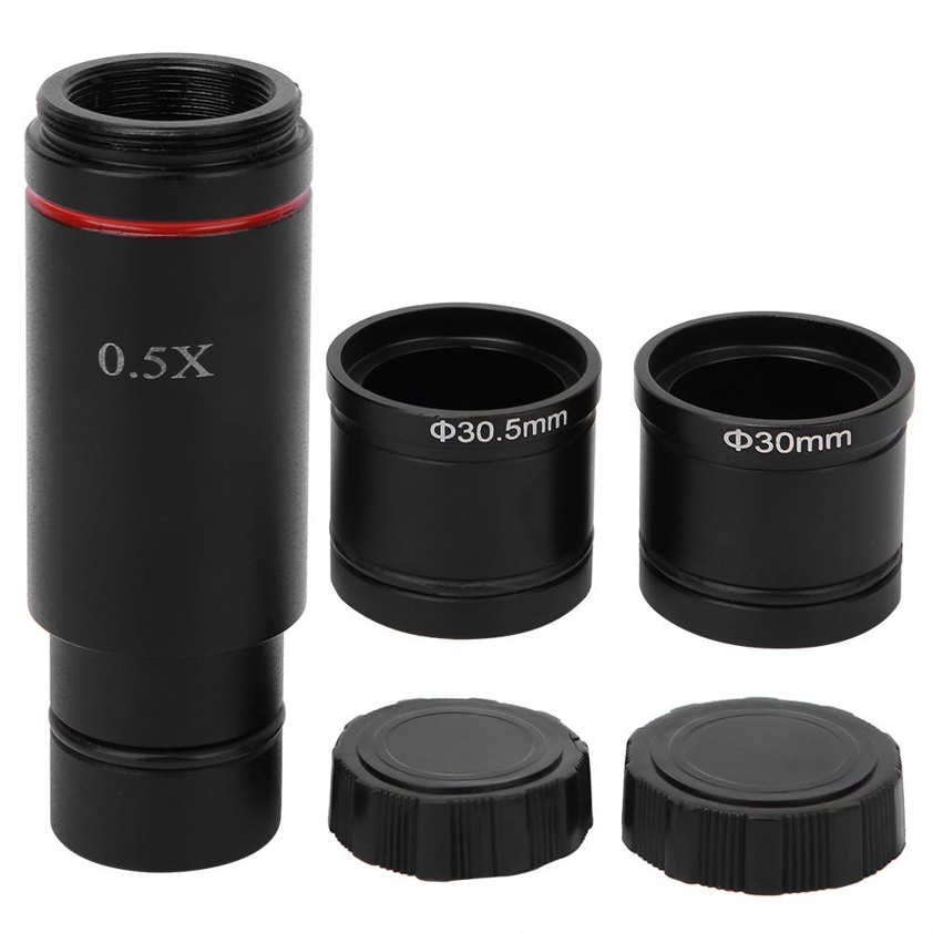 Eyepiece Lens 0.5X Microscope Electronic for Trinocular Stereotype ...