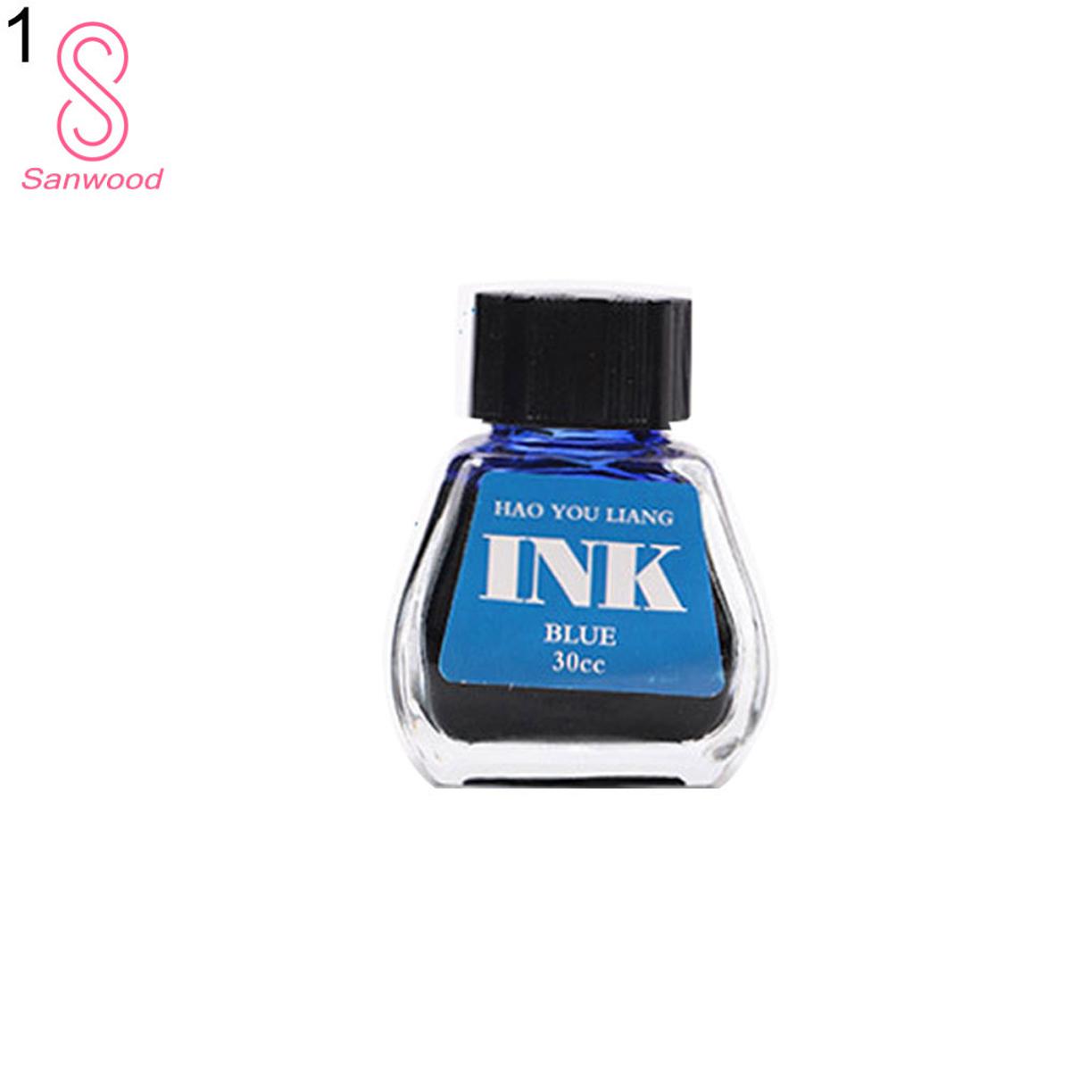 35ML 16 Colors Writing Painting Fountain Pen Ink Student School Office ...