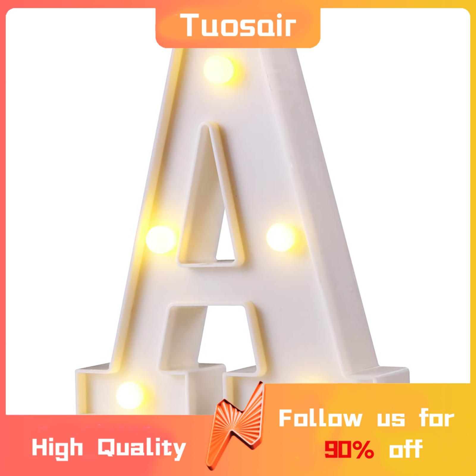 LED Letter Light Alphabet Letter LED Alphabet Letter Lamp | Daraz.com.bd