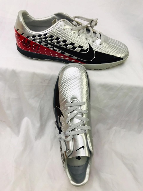Turf football Shoes for Men - Silver - football boot | Daraz.com.bd