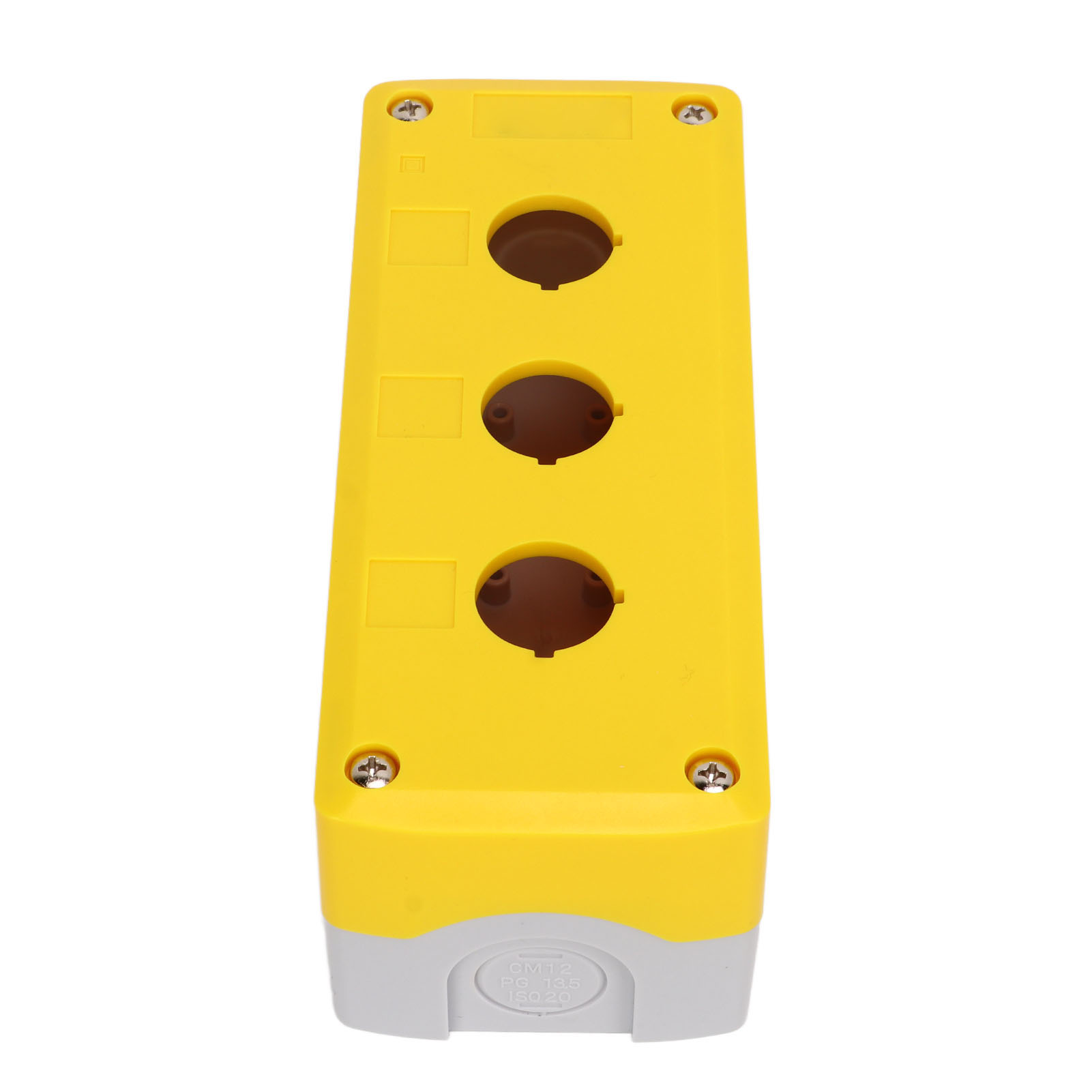 Push Button Box, 3 Holes Button Switch Station Box Multifunctional for ...