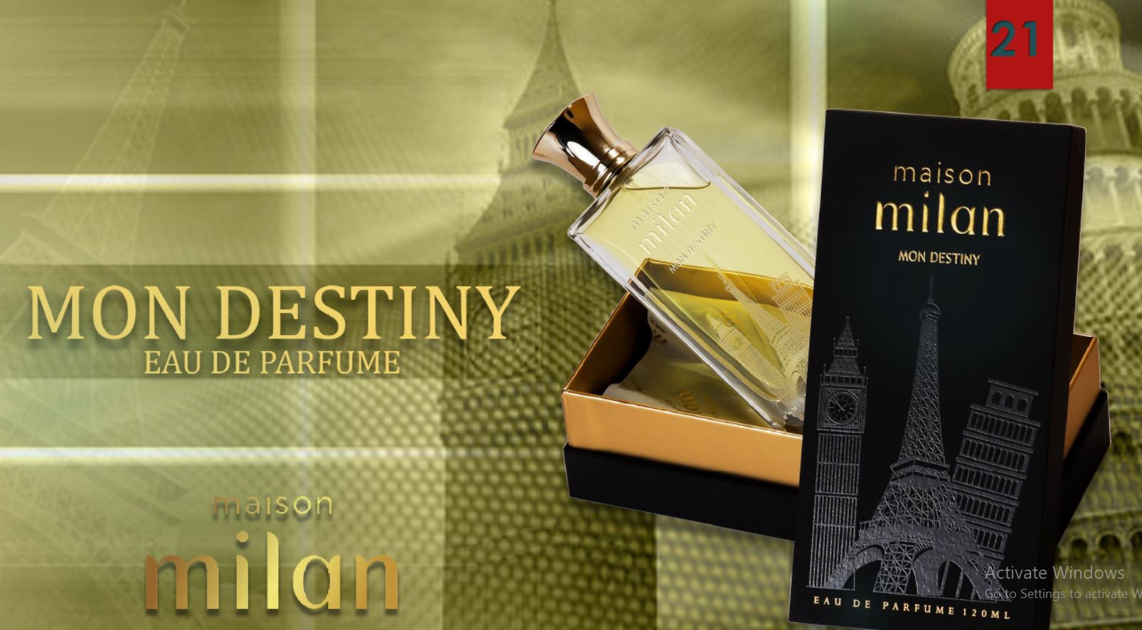 Royal Orchid Perfume 120 ml Maison Milan Mon Destiny Eau De Perfume for ...