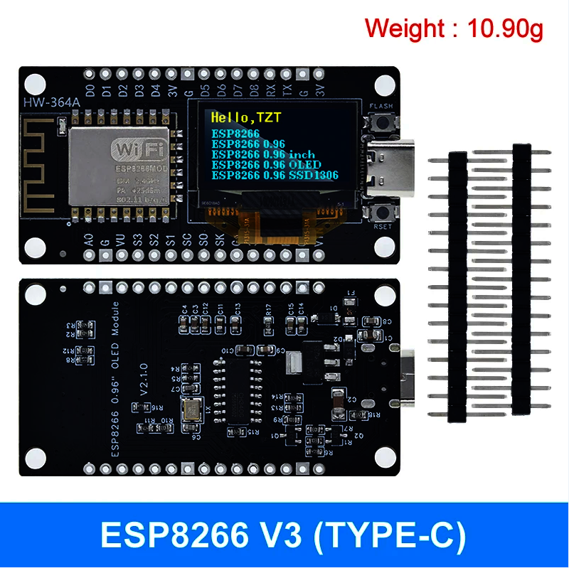 ESP8266 development board serial port CH340G with 0.96 Nodemcu wifi module | Daraz.com.bd