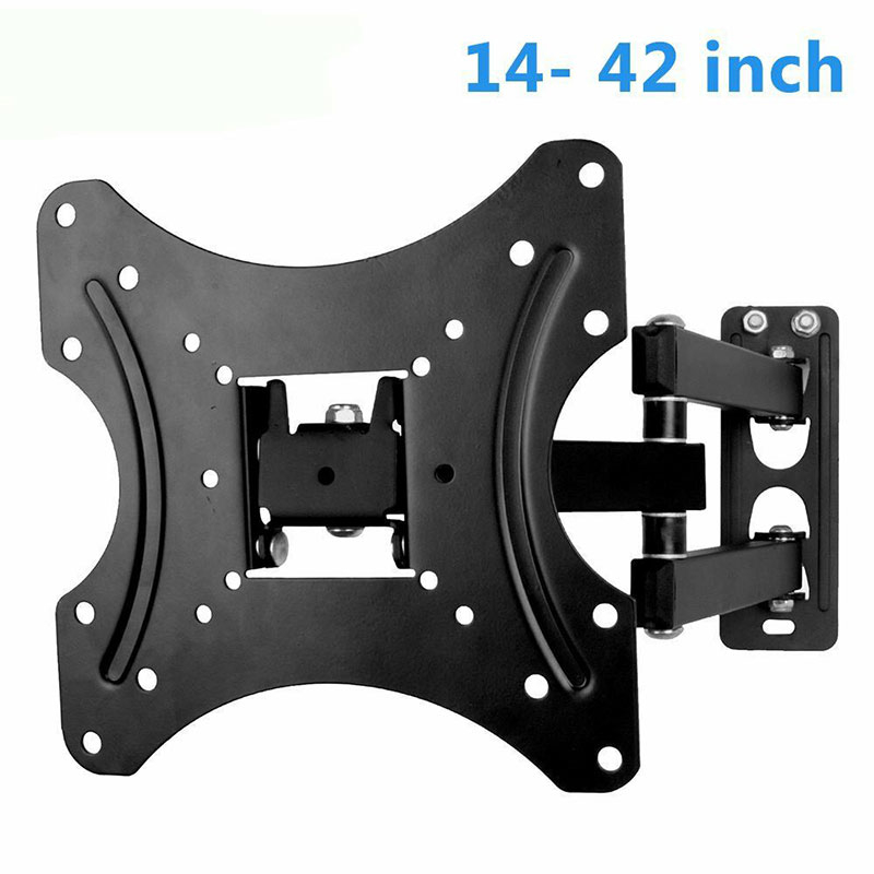 LED TV Wall Mount Moveable Bracket/Hanger/Swivel Tilt 14’’ to 42" For ...