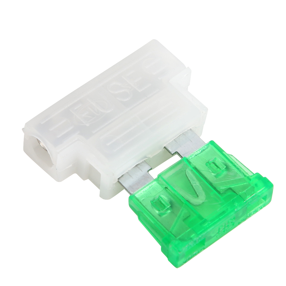 30 Set Fast Blow Glass Tube Fuse-Electrical Panel Mount Car Fuse Holder ...