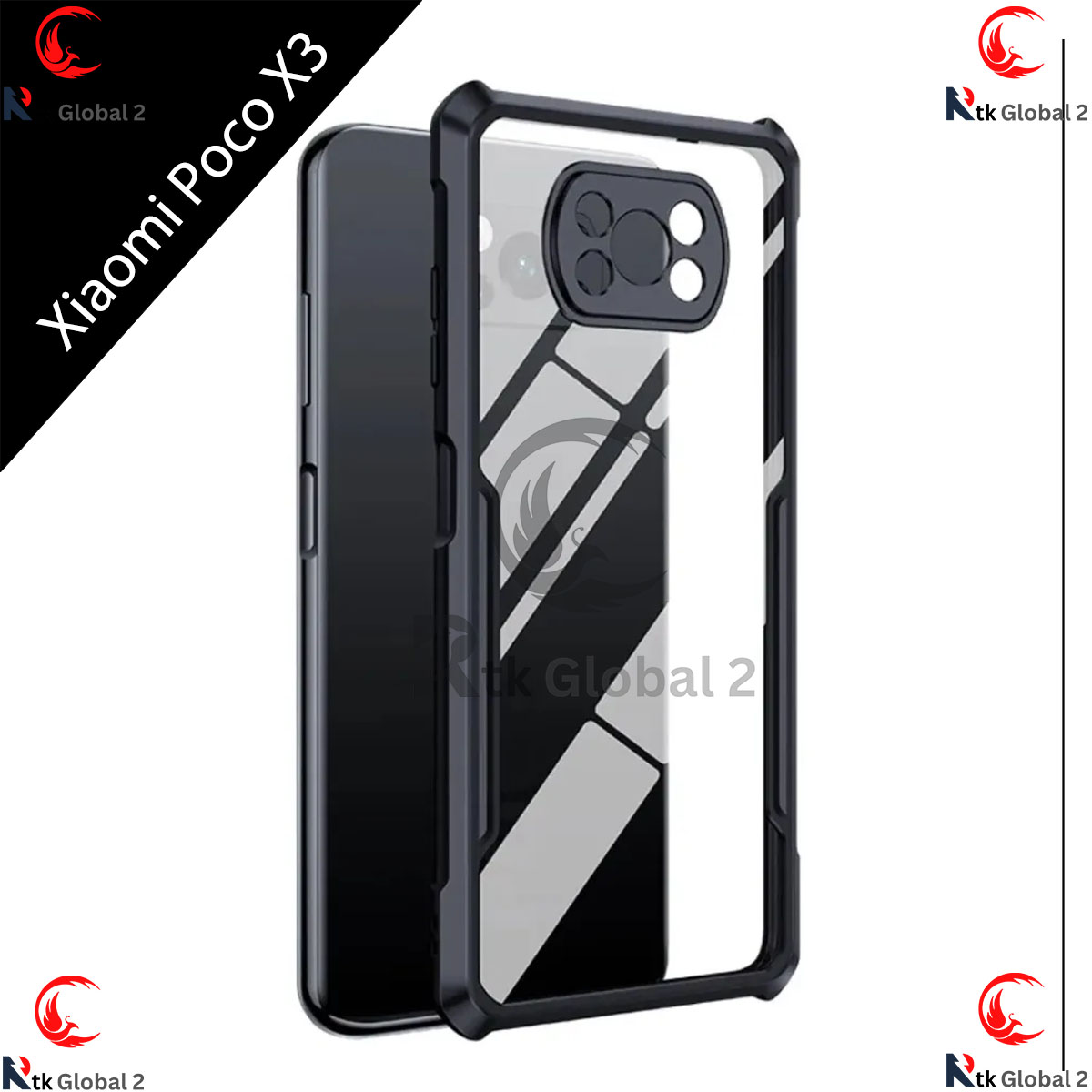 For Xiaomi Poco X3 - Case Soft Silicone Liquid Lens Protection Back ...