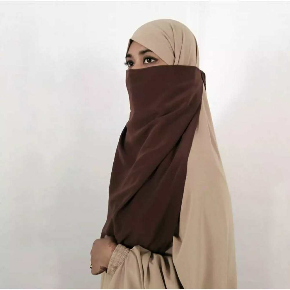 Nose Niqab for Muslim Women - Custom color available | Daraz.com.bd